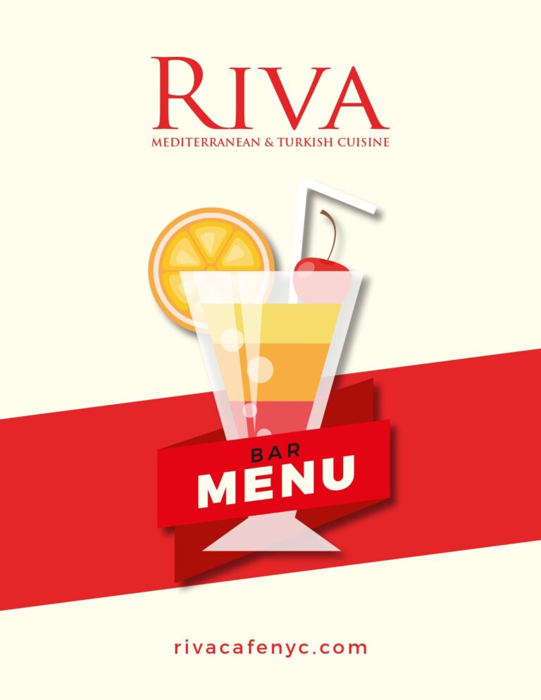 Our Menu – Riva Mediterranean & Turkish Cusine